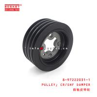 China ISUZU NPR66 4HF1 Crankshaft Damper Pulley 8972220311 8970884774 4.866kg for sale