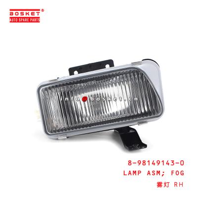 China ISUZU FCFGGG Fog Lamp Assembly 8981491430 8-98149143-0 12V 0.74kg for sale