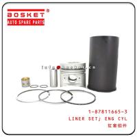 China ISUZU FSR32 6HH1 Engine Cylinder Liner Set 1-87811665-3 1878116653 3.3kg for sale