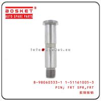 China Front Spring Pin 116x25mm for Isuzu FTR FRR FSR 8980603331 1511610053 for sale
