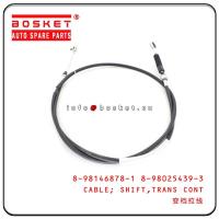 China NPR 4HK1 Transmission Control Shift Cable 8-98146878-1 L=3115mm for sale