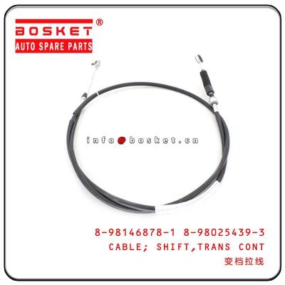 China NPR 4HK1 Transmission Control Shift Cable 8-98146878-1 L=3115mm for sale
