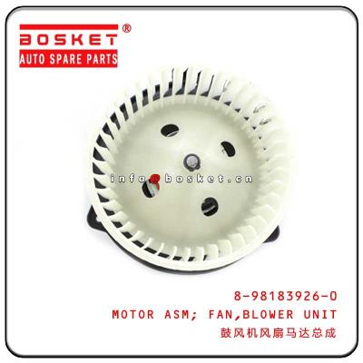 China Isuzu 700P 4HK1 VC46 Blower Unit Fan Motor Assembly 8981839260 8-98183926-0 for sale