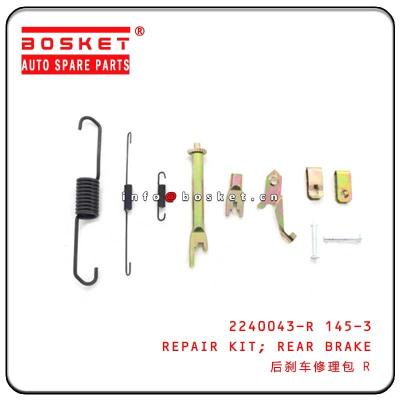 China Isuzu D-Max Rear Brake Repair Set 2240043R 1453 2240043-R 145-3 Brake Kit for sale