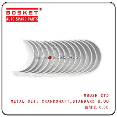China Isuzu 6HE1 Crankshaft Metal Set M802H STD Standard 0.00 Replacement Part for sale