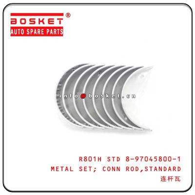 China Connecting Rod Metal Set R801H STD 8-97045800-1 8970458001 For Isuzu NKR 4HF1 Engine for sale