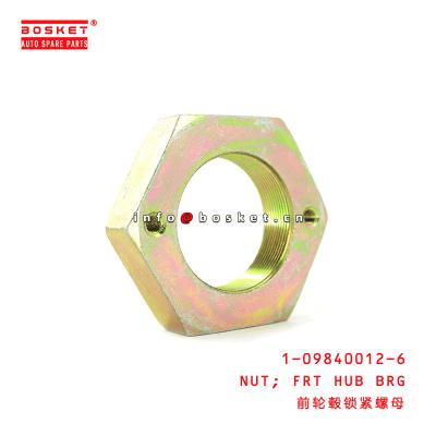 China Front Hub Bearing Nut 1-09840012-6 1098400126 for ISUZU VC46 CXZ81 10PE1 for sale