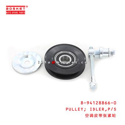 China ISUZU NKR55 4JB1 Power Steering Idler Pulley 8-94128866-0 8941288660 0.56kg for sale