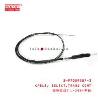 China ISUZU NKR55 4JB1 MSB5M Transmission Control Select Cable 3 L=2684 8970899873 for sale