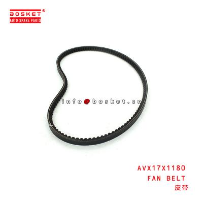 China AVX17X1180 Fan Belt for Isuzu Trucks 1180mm Length Automotive Replacement for sale