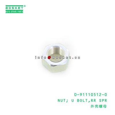 China 0911105120 Q341B12 Rear Spring U Bolt Nut for ISUZU CVZ CXZ CYZ VC46 0.01kg for sale