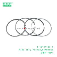 China Standard Piston Ring Set 1121211371 1-12121137-1 for ISUZU CXZ CYZ 6SD1T Engine for sale
