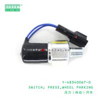 China 1483400670 1-48340067-0 Wheel Parking Press Switch for ISUZU CVZ CXZ CYZ 0.12kg for sale