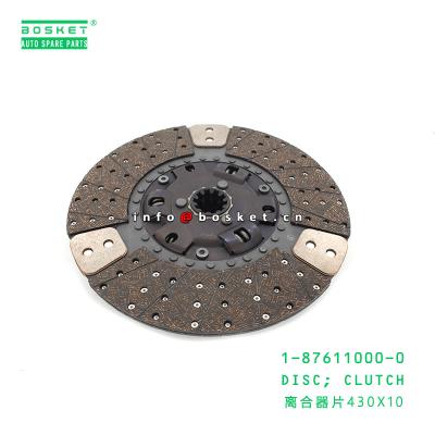 China ISUZU Clutch Disc 430x10 for CVZ CXZ CYZ CXZ81K 10PE1 1876110000 1312408921 for sale