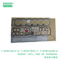 China ISUZU CYZ 6WF1T Engine Head Overhaul Gasket Set 1-87815814-0 1-87812927-1 1-87814658-0 for sale