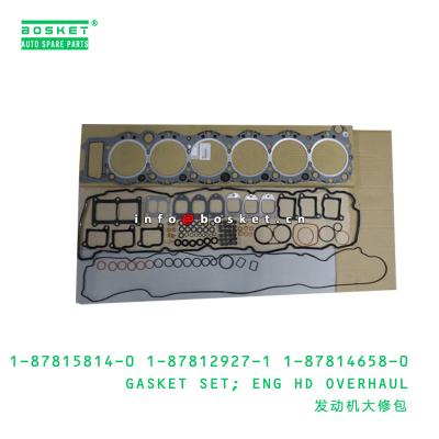 China ISUZU CYZ 6WF1T Engine Head Overhaul Gasket Set 1-87815814-0 1-87812927-1 1-87814658-0 for sale