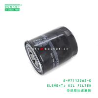 China ISUZU CXZ CXZ81 10PE1 6WF1 Oil Filter Element 8971122630 8944597001 0.35kg for sale