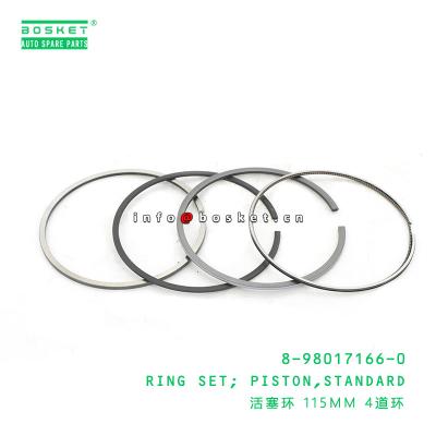 China Standard Piston Ring Set 8980171660 8-98017166-0 for ISUZU 4HK1 6HK1 Engine for sale