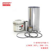 China Isuzu XE 6BG1 Engine Cylinder Liner Set 1878127581 1-87812758-1 for sale