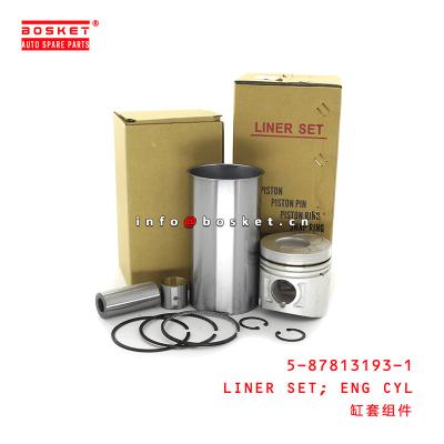 China 5878131931 5-87813193-1 Engine Cylinder Liner Set for ISUZU NKR55 100P 4JB1 2KG for sale