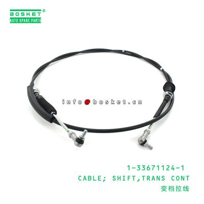 China ISUZU FSR33 Transmission Control Shift Cable 1336711241 1-33671124-1 1.24kg for sale