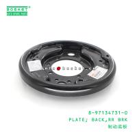 China ISUZU NPR Rear Brake Back Plate 8-97134731-0 8971347310 5.794kg for sale