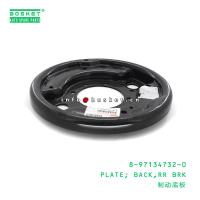 China 8-97134732-0 8971347320 Rear Brake Back Plate for ISUZU NPR 5.8kg for sale