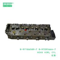 China Cylinder Head Assembly 8-97186589-7 8-97095664-7 for ISUZU NPR66 4HF1 Engine 50.15kg for sale