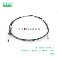 China Transmission Control Select Cable 8980254423 8-98025442-3 for ISUZU NPR71 for sale
