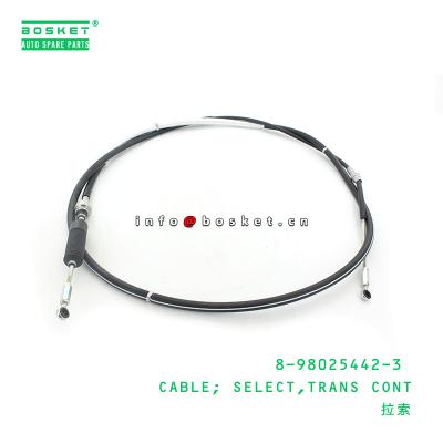 China Transmission Control Select Cable 8980254423 8-98025442-3 for ISUZU NPR71 for sale