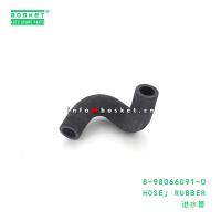 China ISUZU NMR 8980660910 8-98066091-0 Rubber Hose Engine Parts 0.04kg for sale
