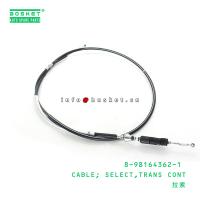 China Transmission Control Select Cable 8981643621 8-98164362-1 for ISUZU NMR85 0.98kg for sale