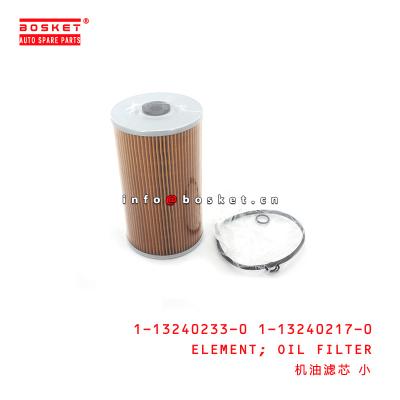 China Oil Filter Element 1-13240233-0 1-13240217-0 for ISUZU CXZ51 VC46 6UZ1 6WF1 for sale