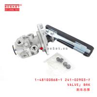 China ISUZU EXZ FV413 Brake Valve 1-48100868-1 241-02903-F 2.18kg for sale