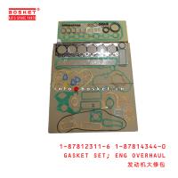 China Engine Overhaul Gasket Set 1-87812311-6 1-87814344-0 for ISUZU XE 6BG1 2.11kg for sale