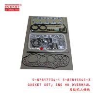 China Engine Head Overhaul Gasket Set 5878177341 5878155453 for ISUZU NPR 4HK1-T 1.14kg for sale
