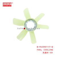 China Cooling Fan 8943931170 8-94393117-0 for Isuzu FSR32 6HE1T Engine 2.6kg for sale