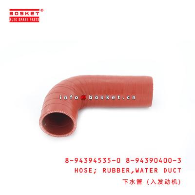 China ISUZU FVR 6HK1 Water Duct Rubber Hose 8943904003 8-94390400-3 8943945350 for sale