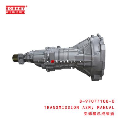 China Manual Transmission Assembly 8-97077108-0 8970771080 for ISUZU MSG5E TFR54 4JA1 32KG for sale