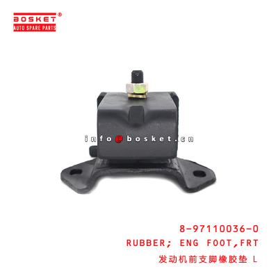 China Isuzu NPR 4BD2 Front Engine Foot Rubber 8-97110036-0 8971100360 1.636kg for sale