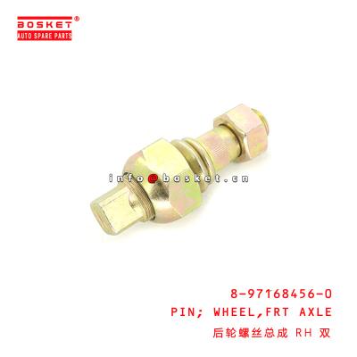 China Front Axle Wheel Pin RH 8-97168456-0 8971684560 for ISUZU NPR 600P 0.4kg for sale