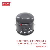 China ISUZU NPR60 4BG1 4HF1 Fuel Filter Element Kit 8971725490 5876100410 for sale