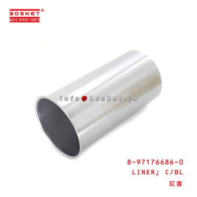 China Cylinder Block Liner 8-97176686-0 8971766860 for ISUZU NPR 4JB1T Engine for sale