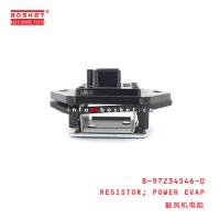 China 8-97234546-0 8972345460 Power Evaporator Resistor for ISUZU NPR 5P 0.05kg for sale