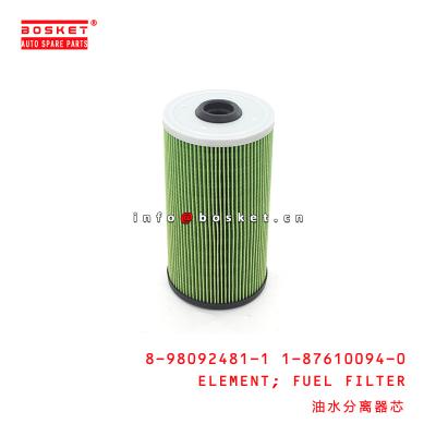 China Fuel Filter Element 8980924811 1876100940 for ISUZU 4HK1 Engine 0.34kg for sale