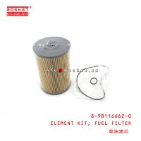 China ISUZU 6WG1 Fuel Filter Element Kit 8981166620 8-98116662-0 Engine Parts for sale
