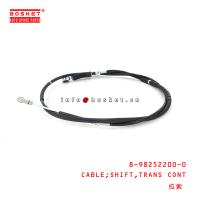 China Parking Brake Cable 8982522000 8-98252200-0 for ISUZU ELF100 0.9kg for sale