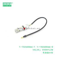 China Overflow Valve 1-13260066-1 1132600661 for ISUZU FSR113 6BD1 Engine for sale