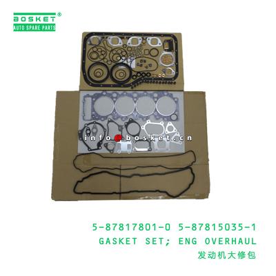 China ISUZU XD 4HK1 Engine Overhaul Gasket Set 5878178010 5878150351 1.95kg for sale