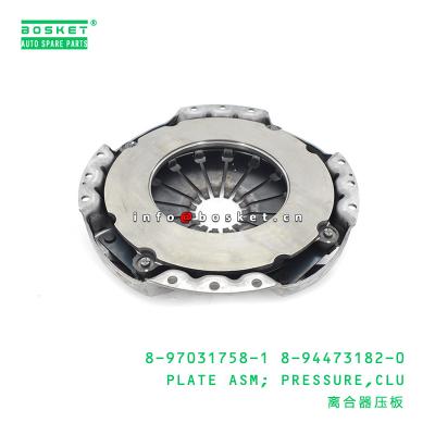 China ISUZU NPR58 4BE1 Clutch Pressure Plate Assembly 8-97031758-1 11.85kg for sale